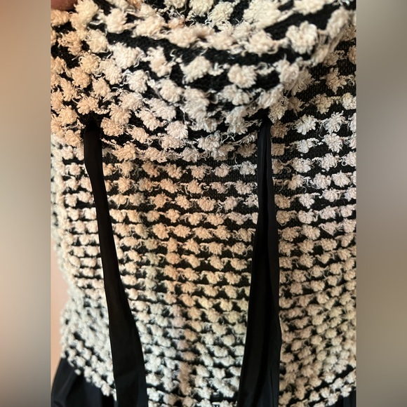 Ryu | Dresses | Ryu Black Knit Cowl Neck Bow Dress | Poshmark